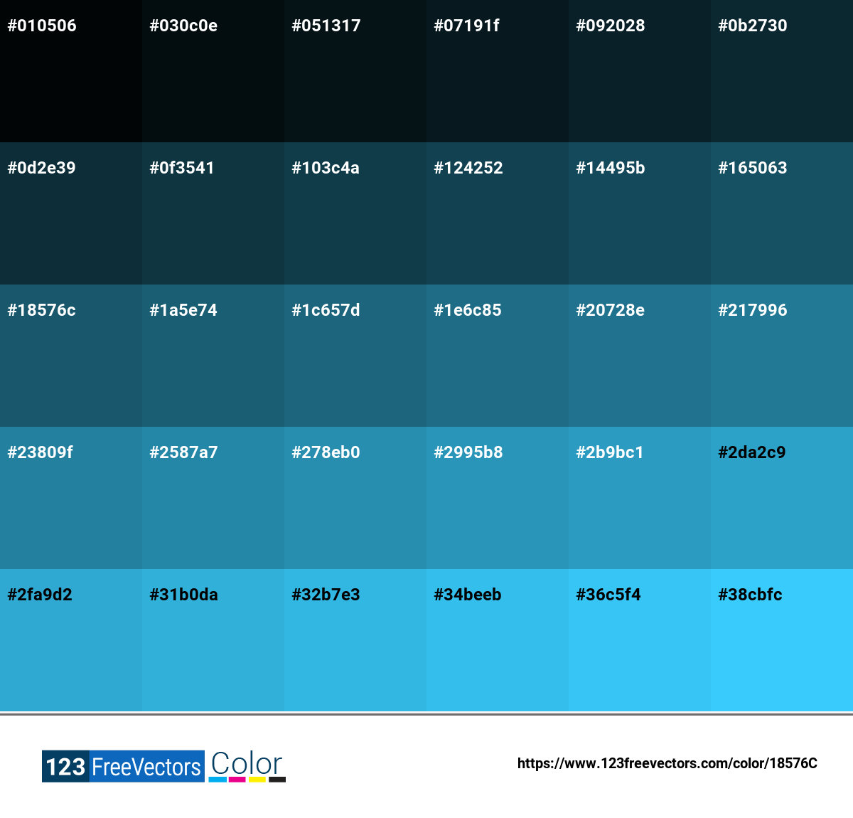 Pantone 19 4329 Tcx | Corsair | #18576C - Detailed Color Information ...