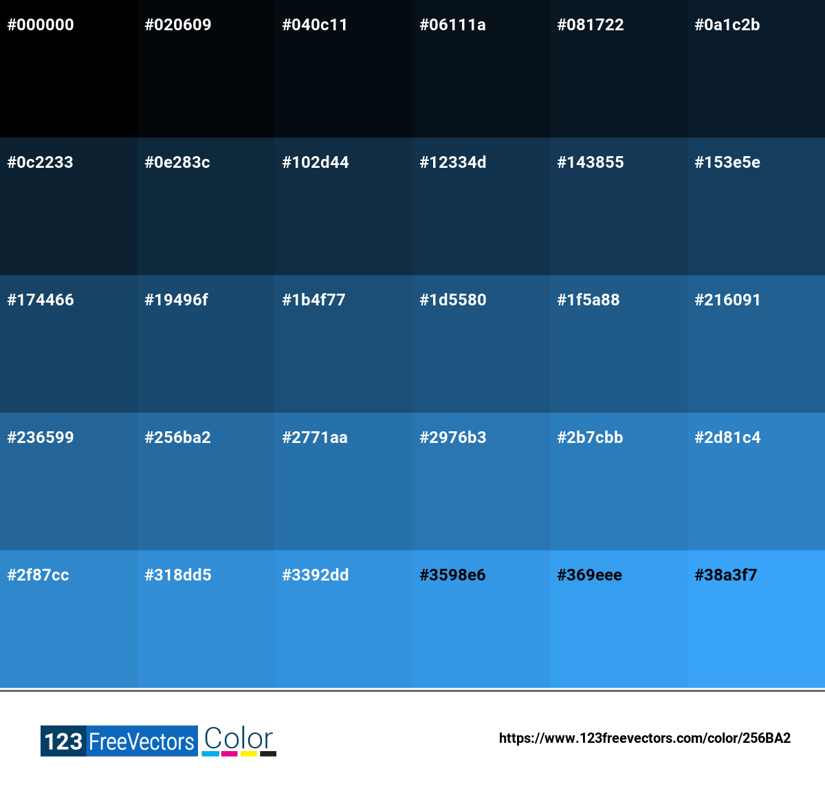 Pantone 2151 C | #256BA2 - Detailed Color Information and Usage