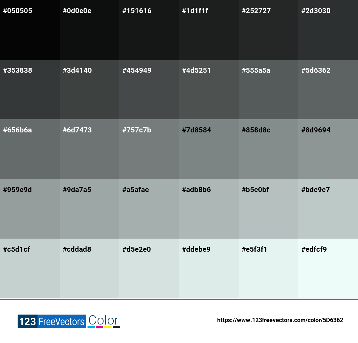 Pantone P 175 13 U | #5D6362 - Detailed Color Information and Usage Pantone P 175 13 U | #5D6362 - Detailed Color Information and Usage