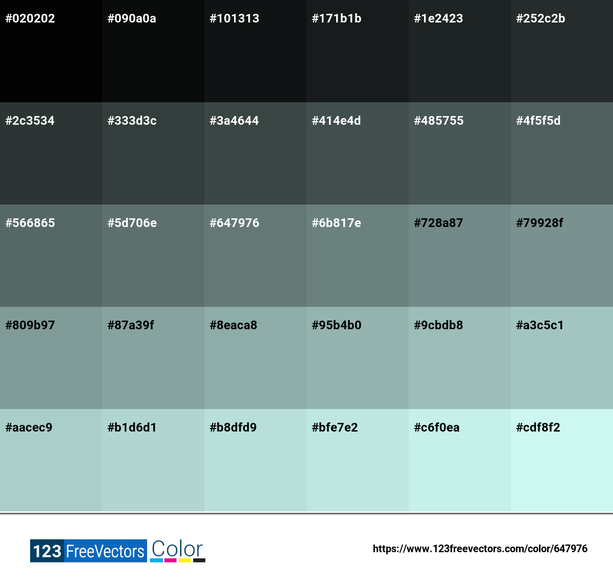 Pantone P 175 9 C | #647976 - Detailed Color Information and Usage