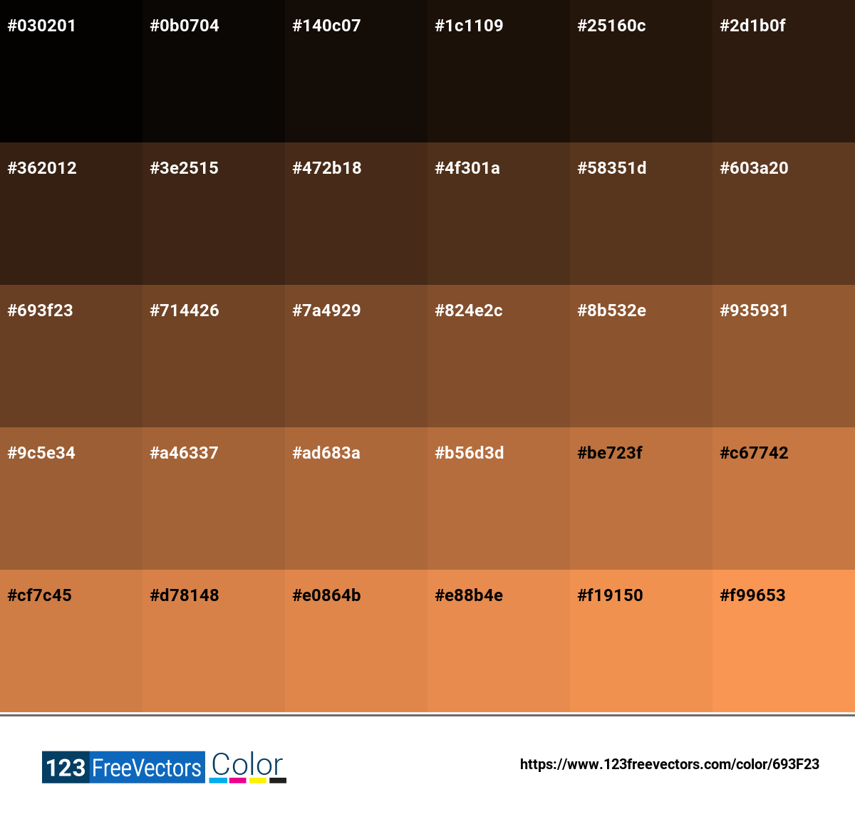 Pantone 469 C | #693F23 - Detailed Color Information and Usage