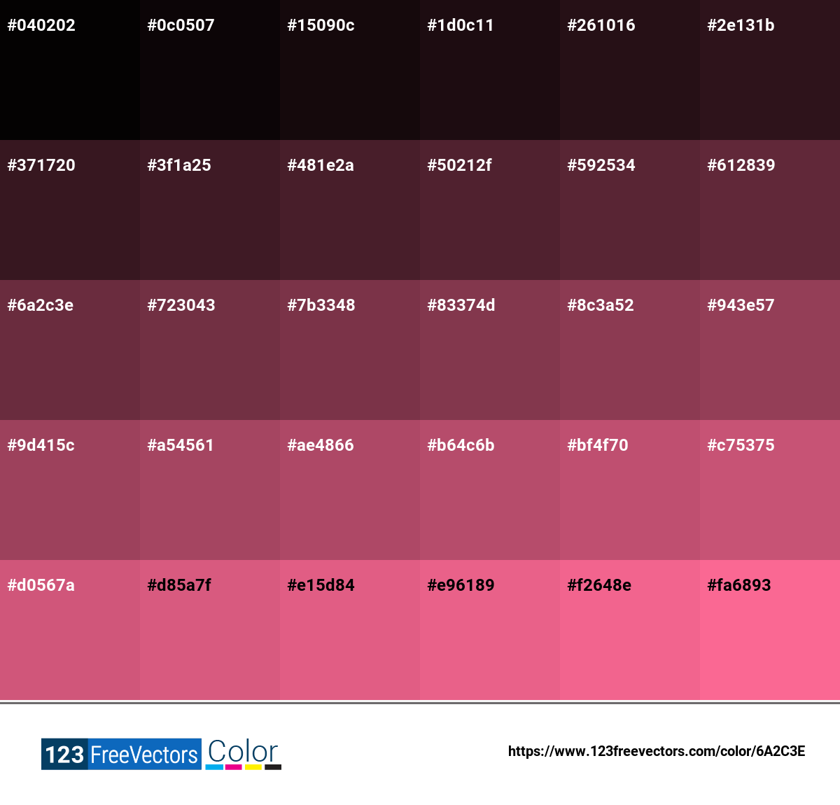 Pantone 7428 C | #6A2C3E - Detailed Color Information and Usage