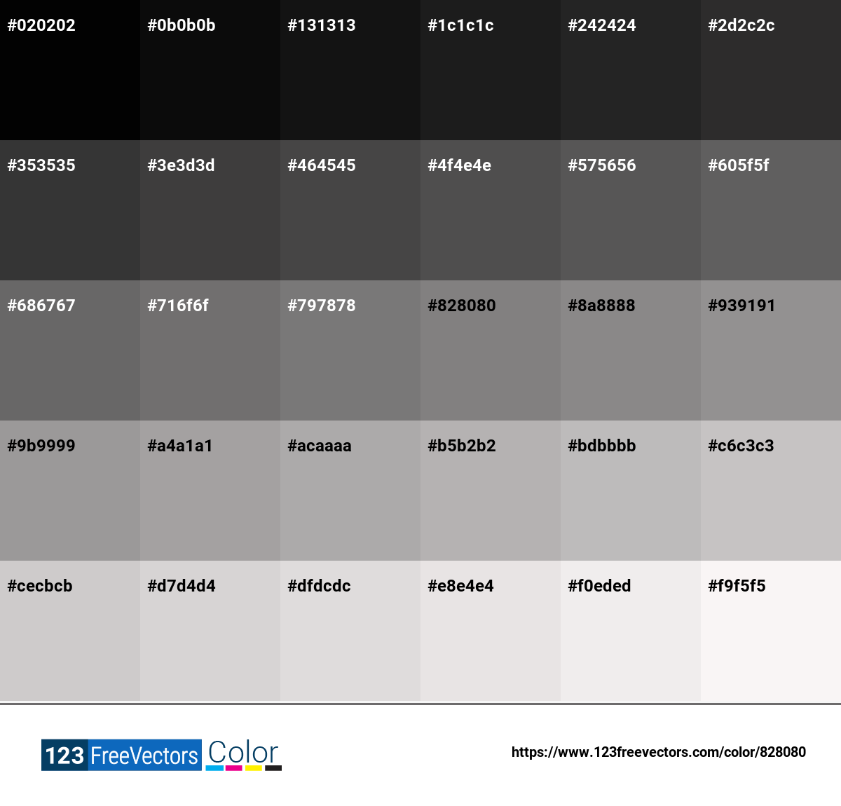 Pantone 8421 C | #828080 - Detailed Color Information and Usage Pantone 8421 C | #828080 - Detailed Color Information and Usage