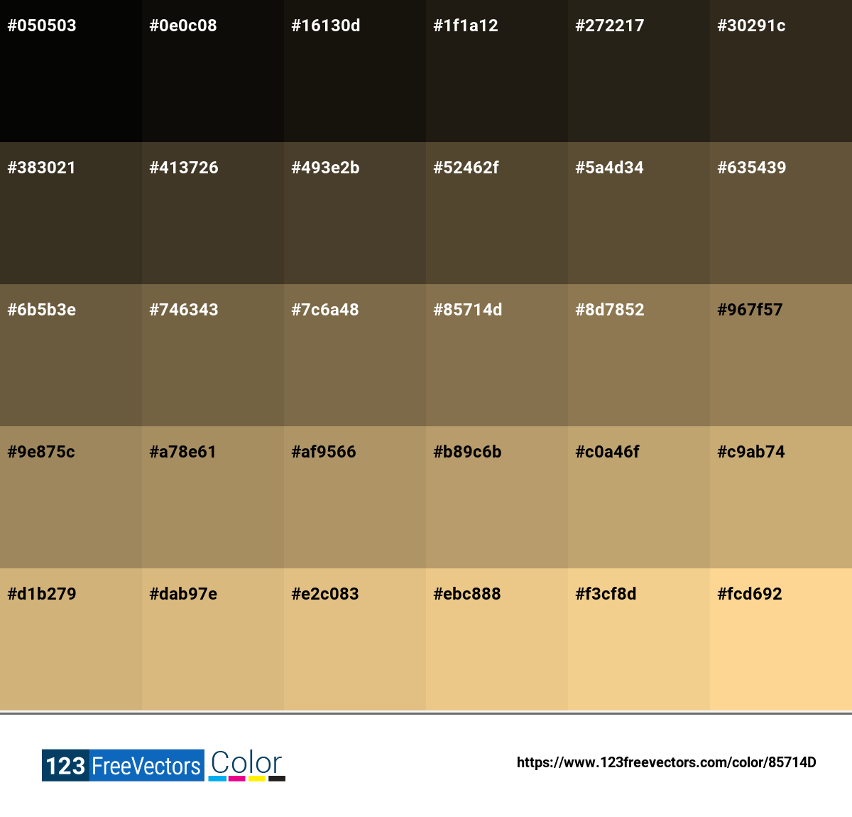 Pantone 872 C | #85714D - Detailed Color Information and Usage