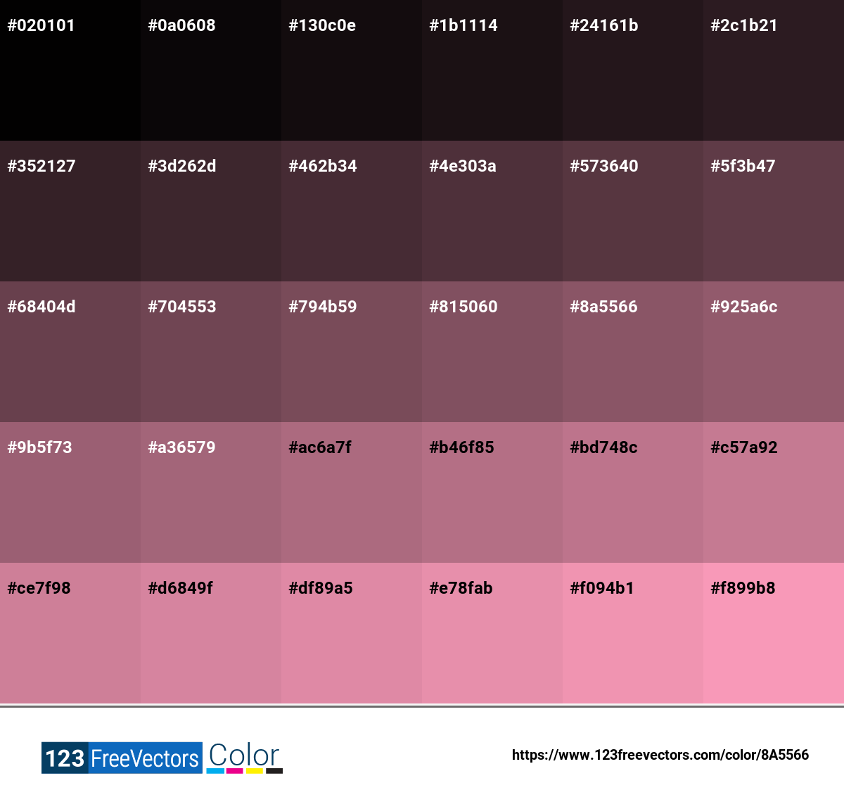Pantone 216 U | #8A5566 - Detailed Color Information and Usage