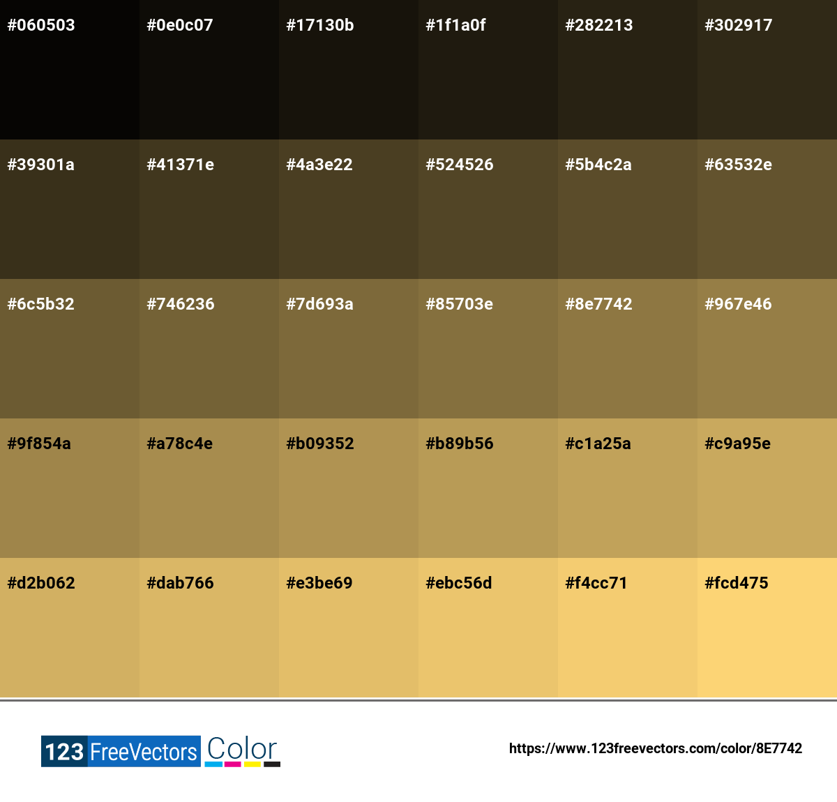 Pantone 126 U | #8E7742 - Detailed Color Information and Usage