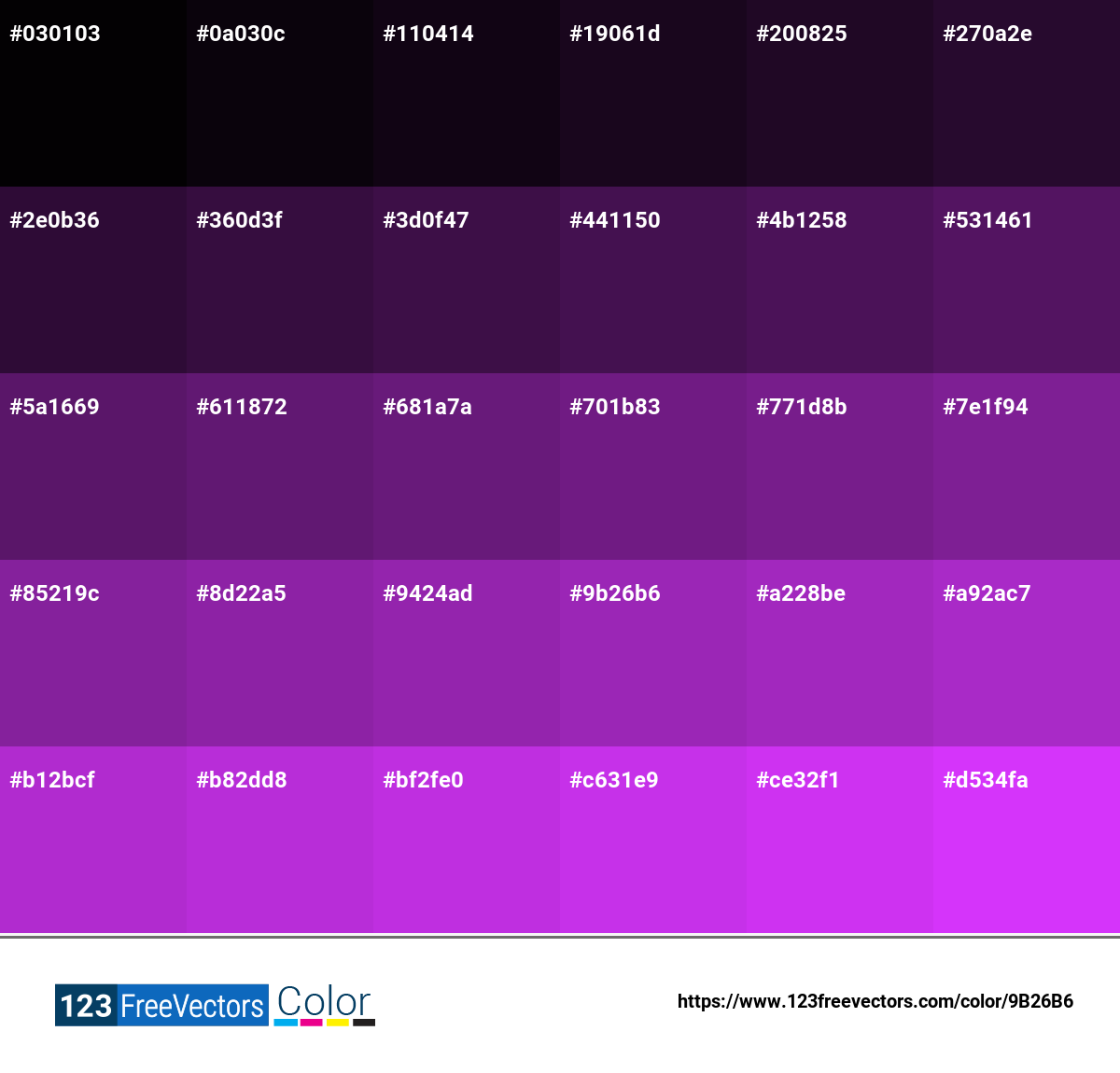 Pantone 2592 C | #9B26B6 - Detailed Color Information and Usage