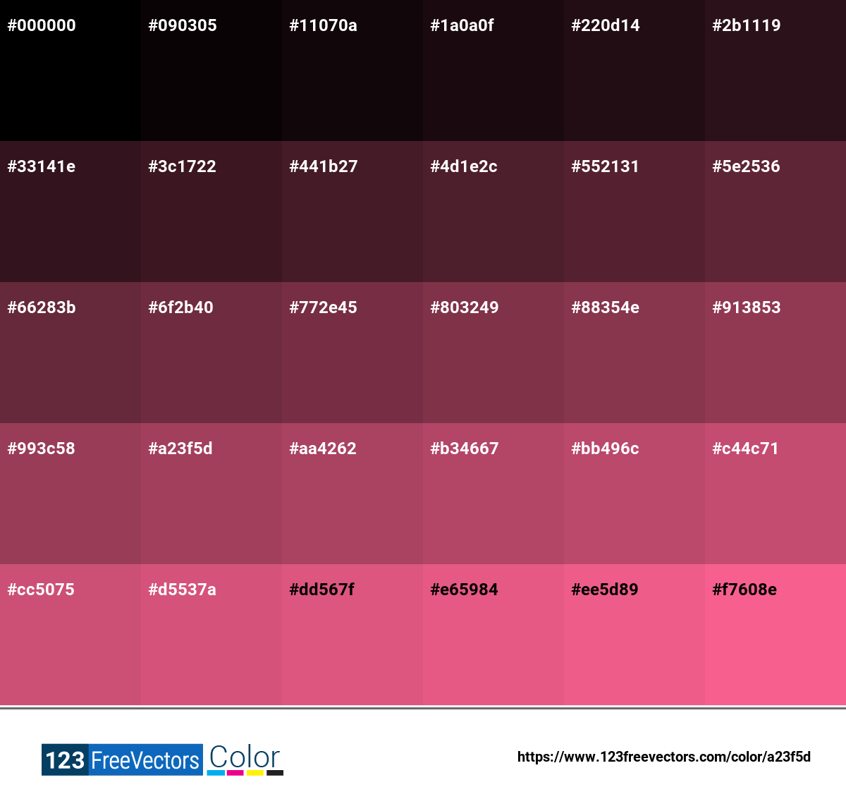 Gooseberry | #a23f5d - Detailed Color Information and Usage