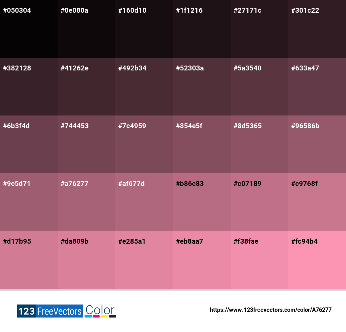 Pantone 17 1623 Tpg | Rose Wine | #a76277 - Detailed Color Information ...