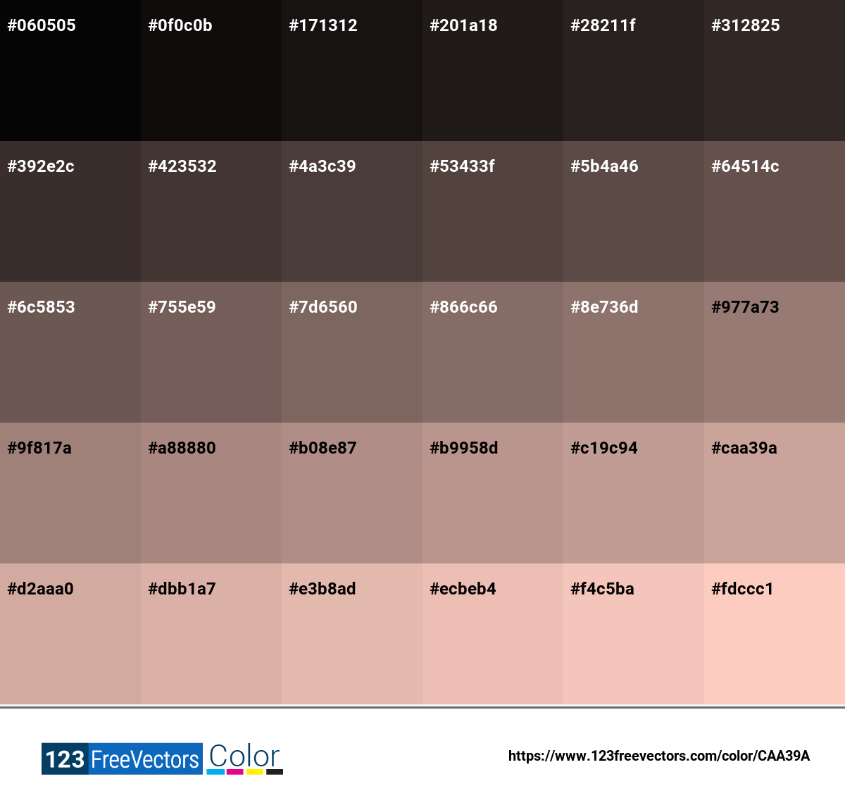 Pantone 15 1512 Tcx | Misty Rose | #CAA39A - Detailed Color Information ...