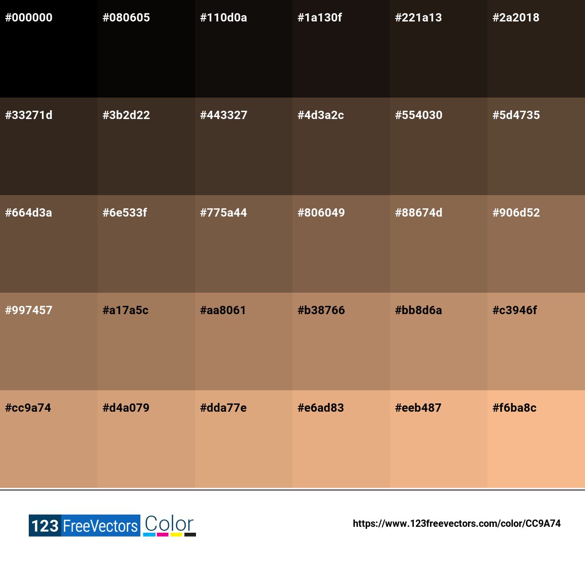 Pantone P 38 3 C | #CC9A74 - Detailed Color Information and Usage