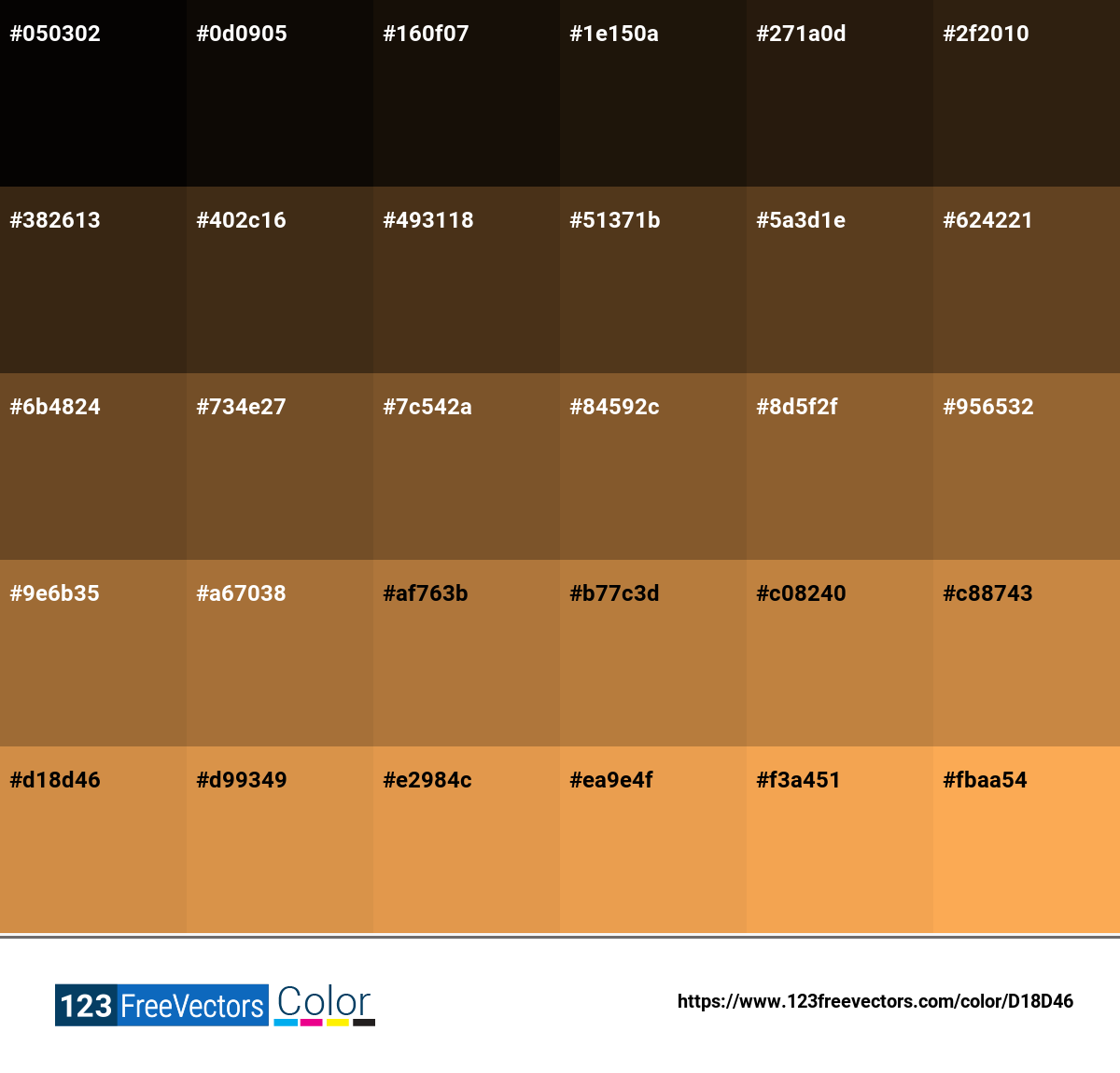 Pantone 16 1140 Tpg | Yam | #D18D46 - Detailed Color Information and Usage