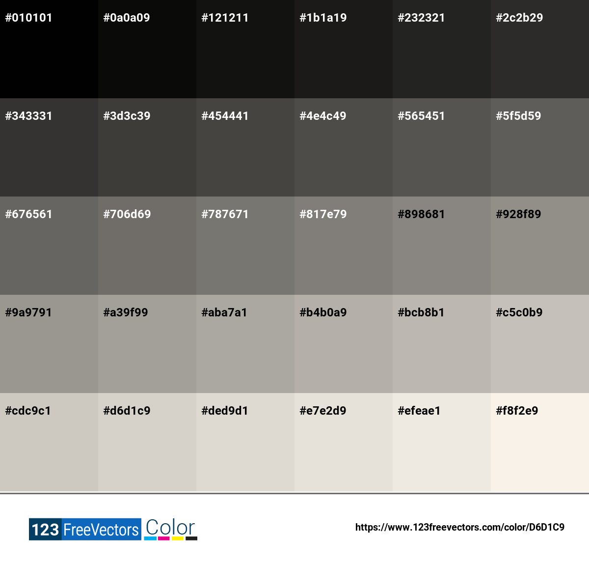 Pantone 13 0000 Tpx | Moonbeam | #D6D1C9 - Detailed Color Information ...