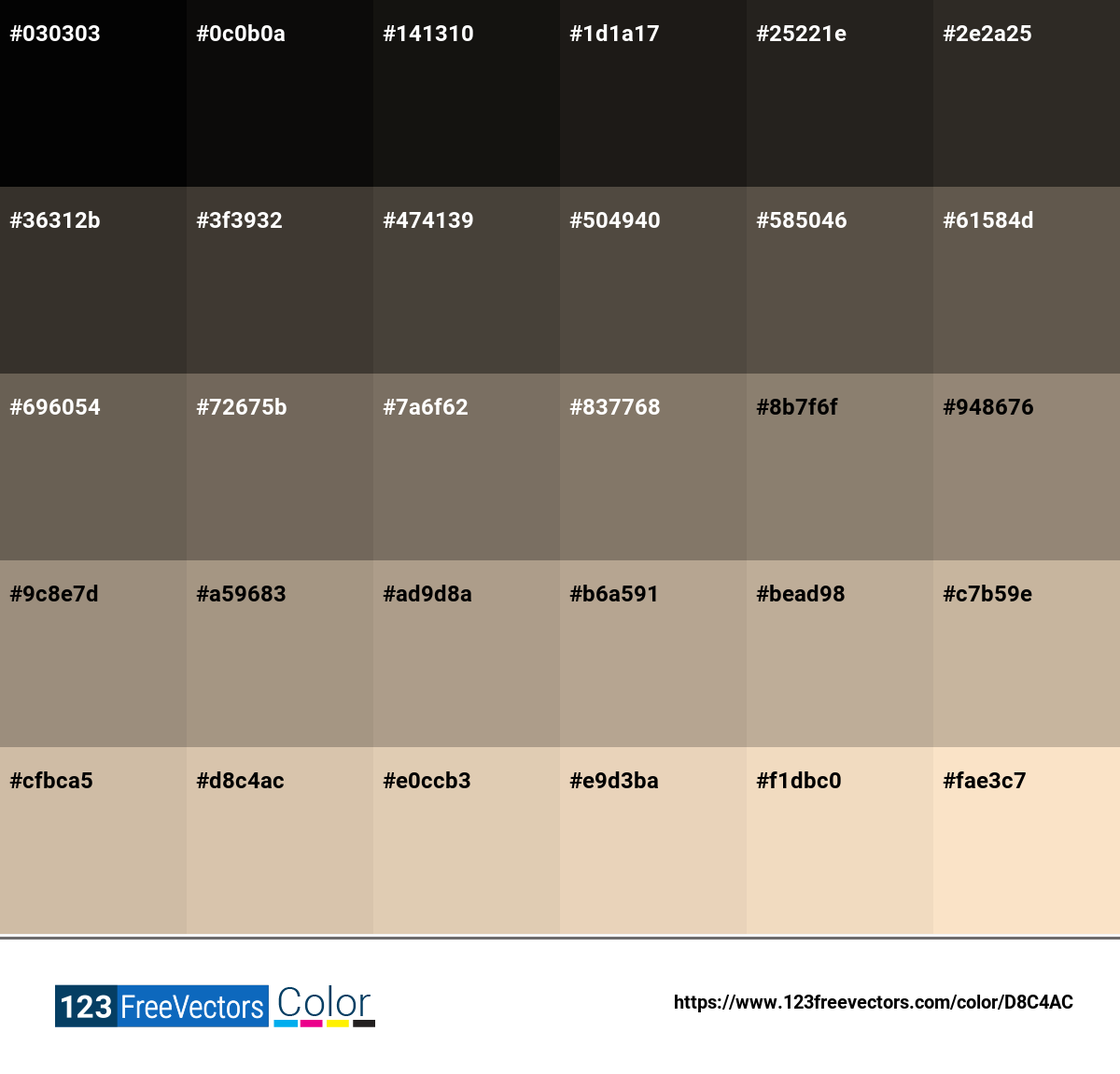 Pantone 14 1210 Tpg | Shifting Sand | #D8C4AC - Detailed Color ...