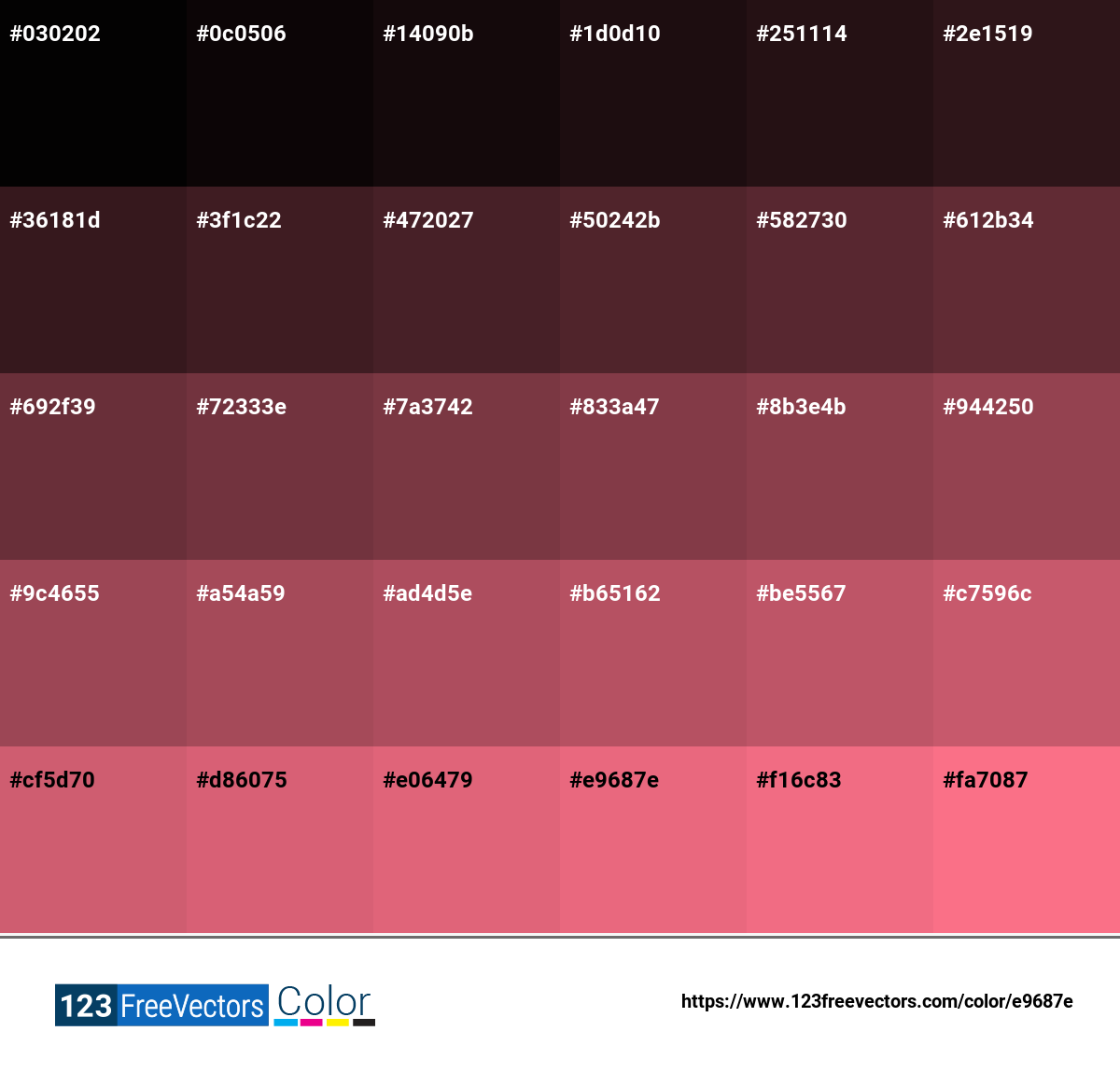 e9687e - Hex color code | In-depth Color Profile and Usage Tips