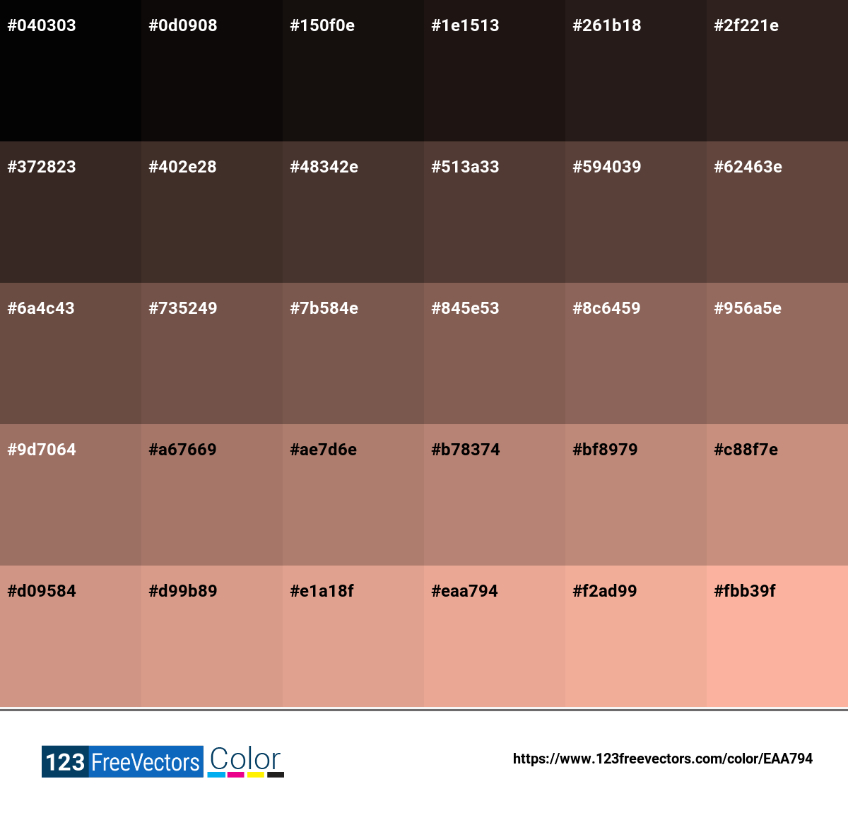 Pantone 487 C | #EAA794 - Detailed Color Information and Usage