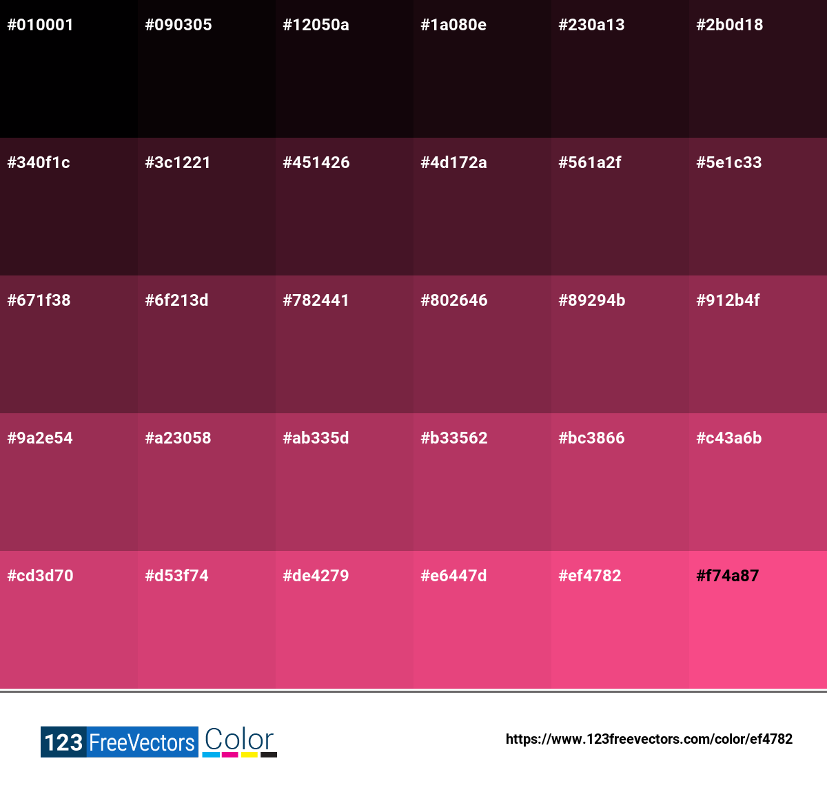 Pantone P 71 7 U | #ef4782 - Detailed Color Information and Usage Pantone P 71 7 U | #ef4782 - Detailed Color Information and Usage