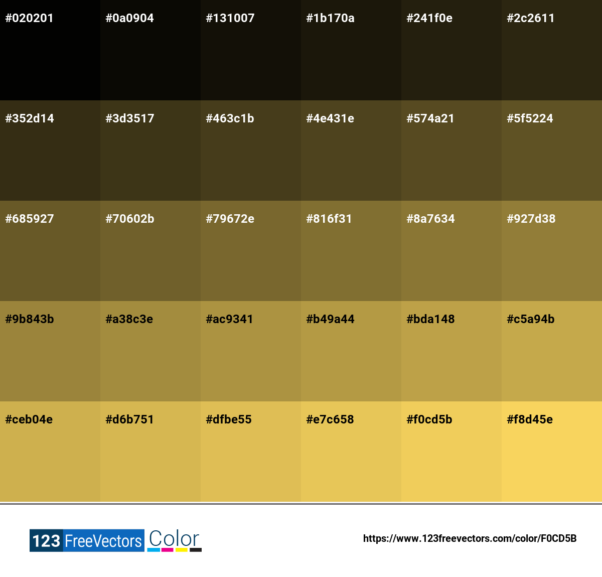 Pantone 13 0755 Tpg | Primrose Yellow | #F0CD5B - Detailed Color ...