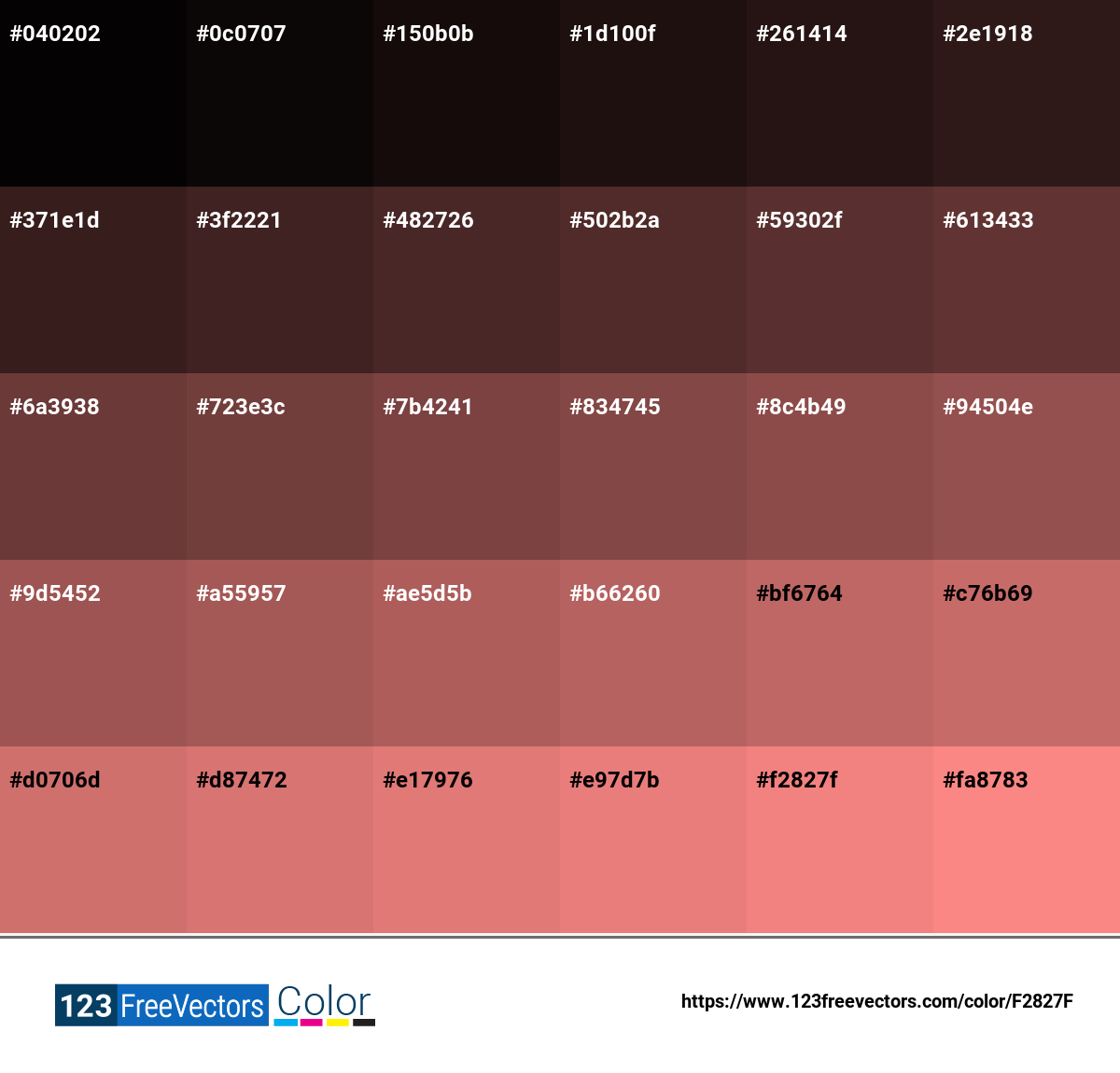 Pantone 2029 C | #F2827F - Detailed Color Information and Usage