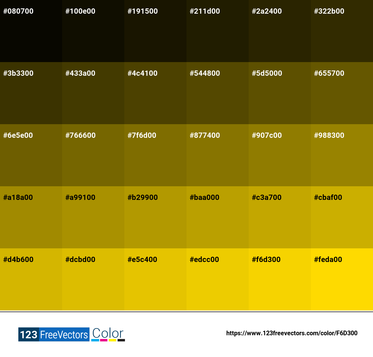 Pantone 14 0756 Tpx | Empire Yellow | #F6D300 - Detailed Color ...
