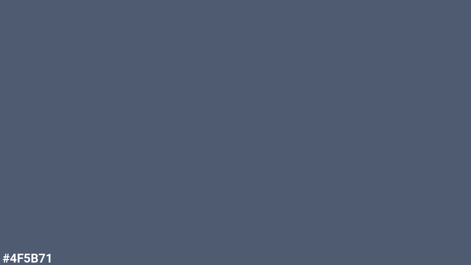 Pantone 19 3929 Tpx | Vintage Indigo | #4f5b71 - Detailed Color ...