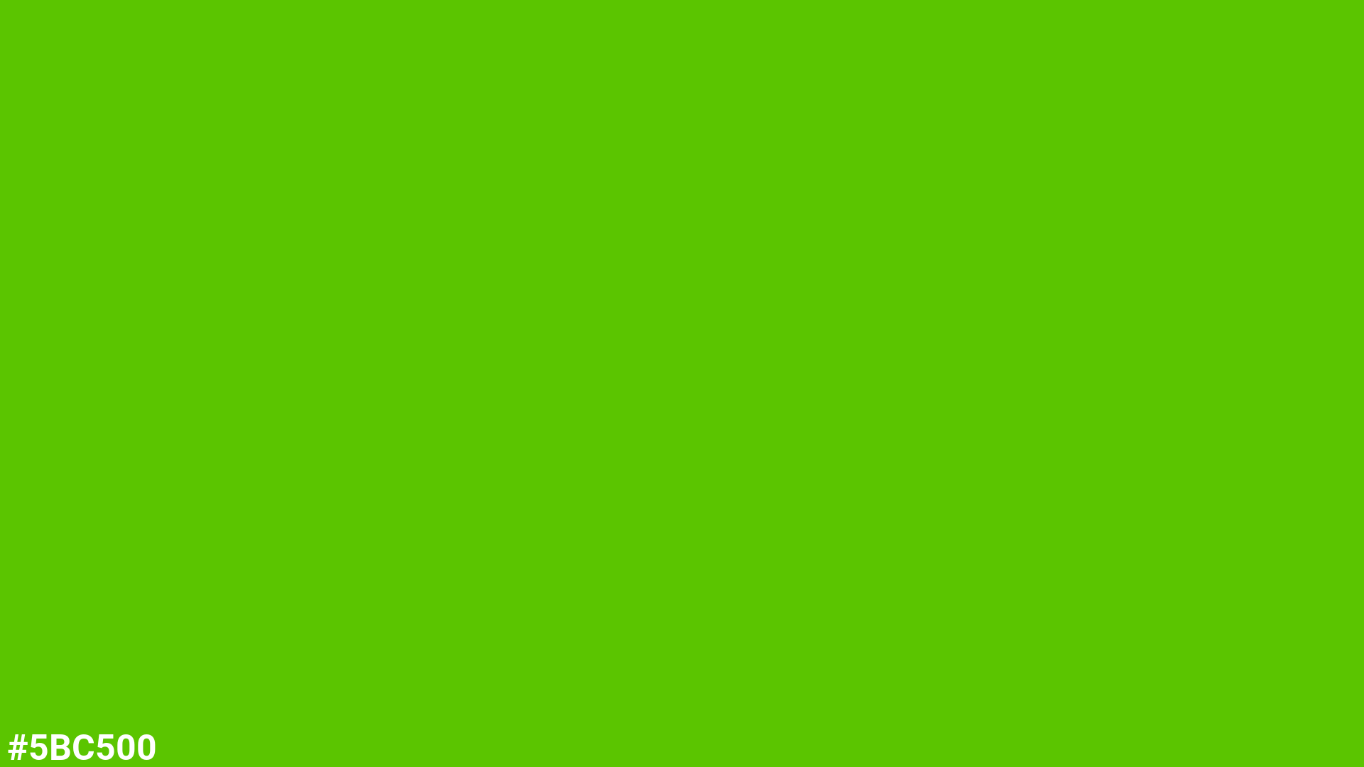 Pantone 2287 C | #5BC500 - Detailed Color Information and Usage