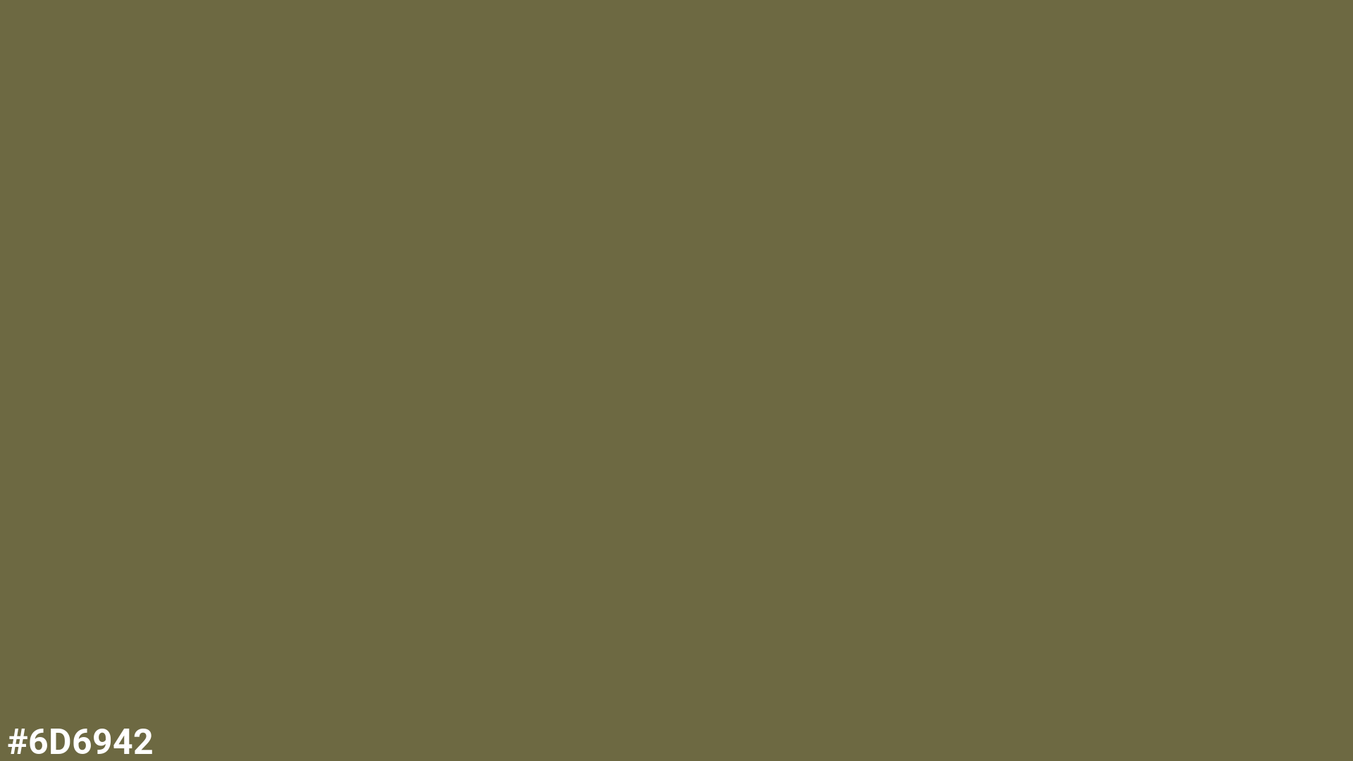 Pantone 2308 U | #6D6942 - Detailed Color Information and Usage