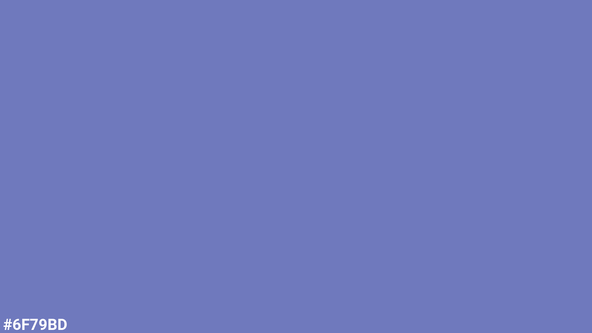 Pantone 2115 C | #6F79BD - Detailed Color Information and Usage