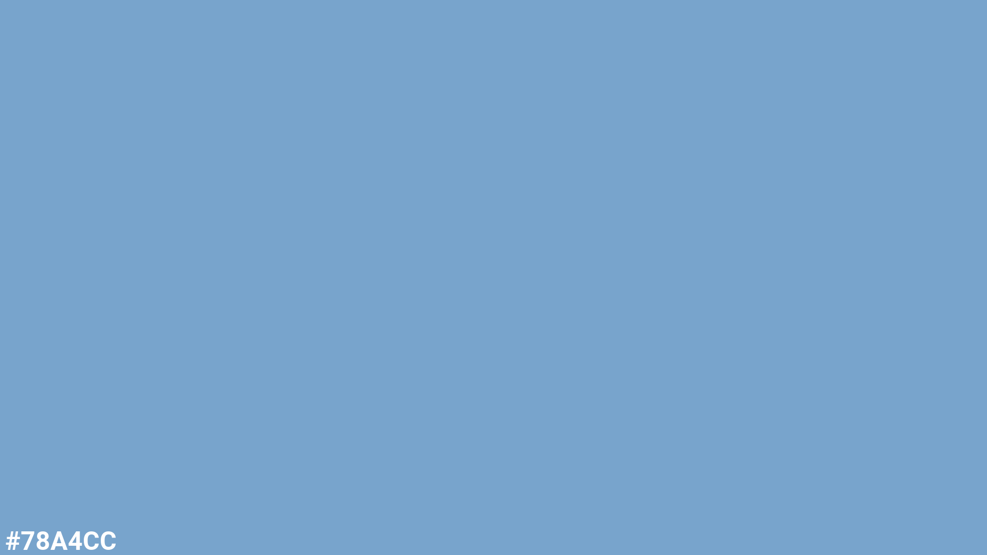 Pantone P 109 12 C | #78A4CC - Detailed Color Information and Usage