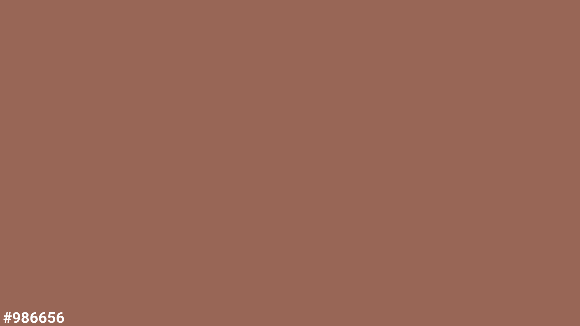 Pantone P 43 9 C | #986656 - Detailed Color Information and Usage