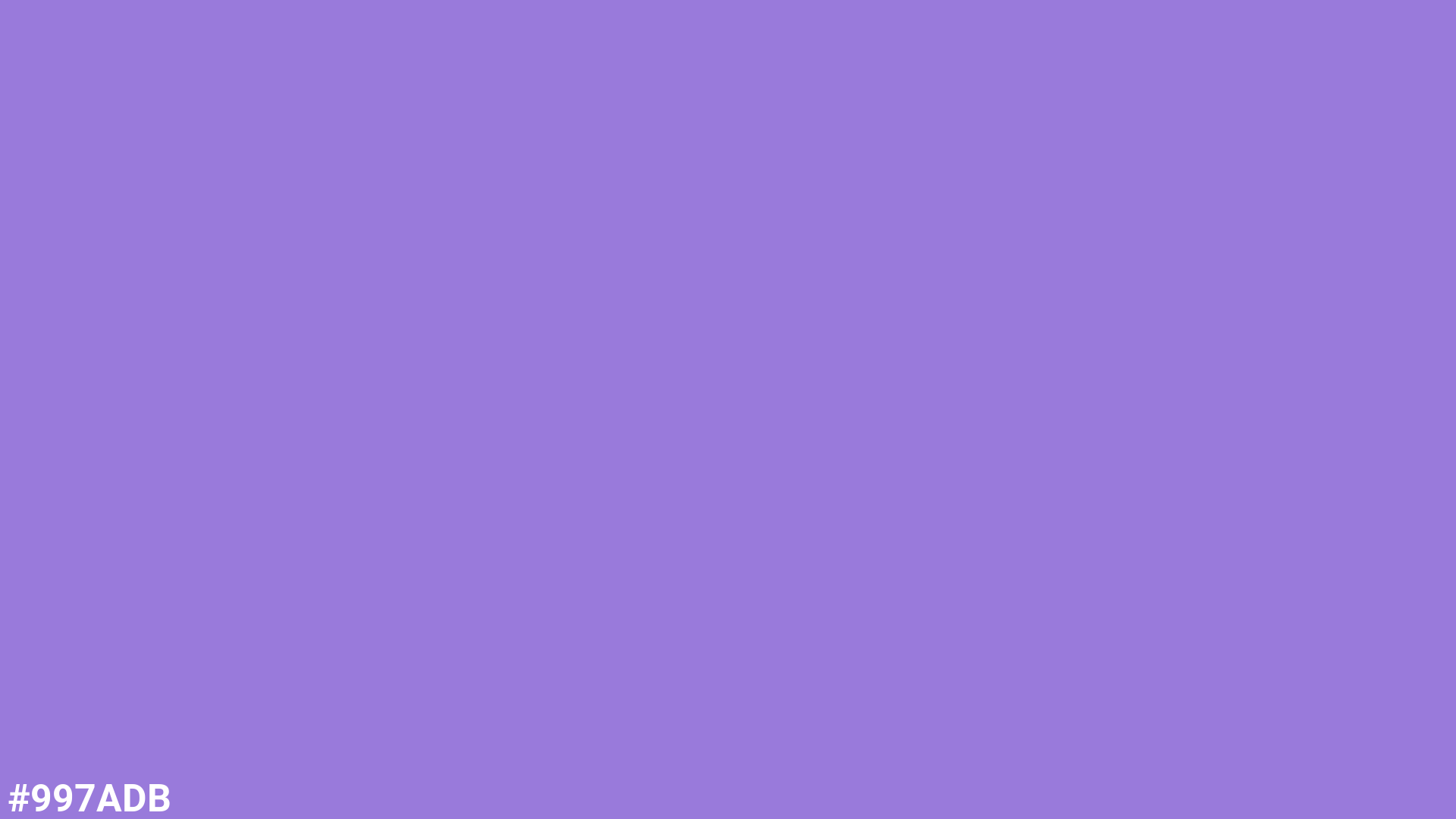 Pantone 928 C | #997ADB - Detailed Color Information and Usage