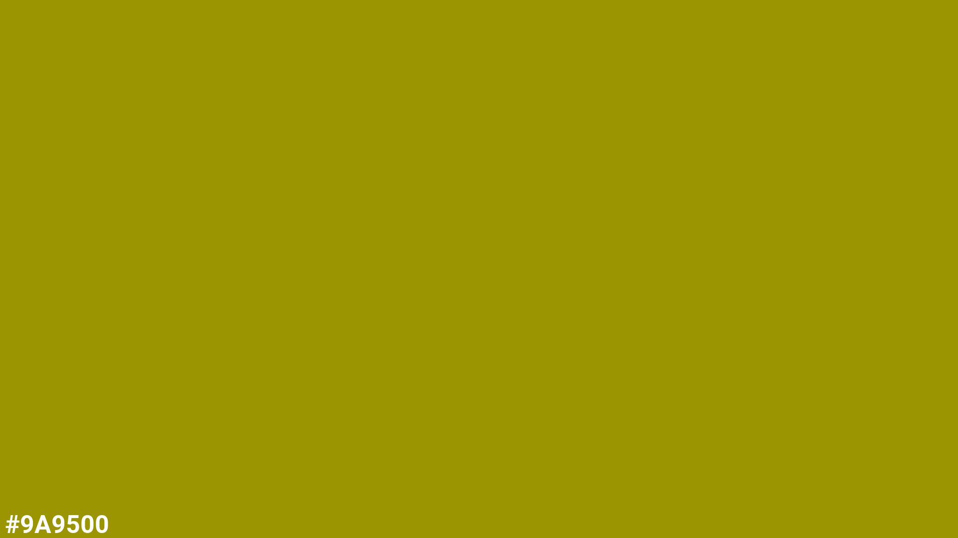 Pantone 391 C | #9a9500 - Detailed Color Information and Usage