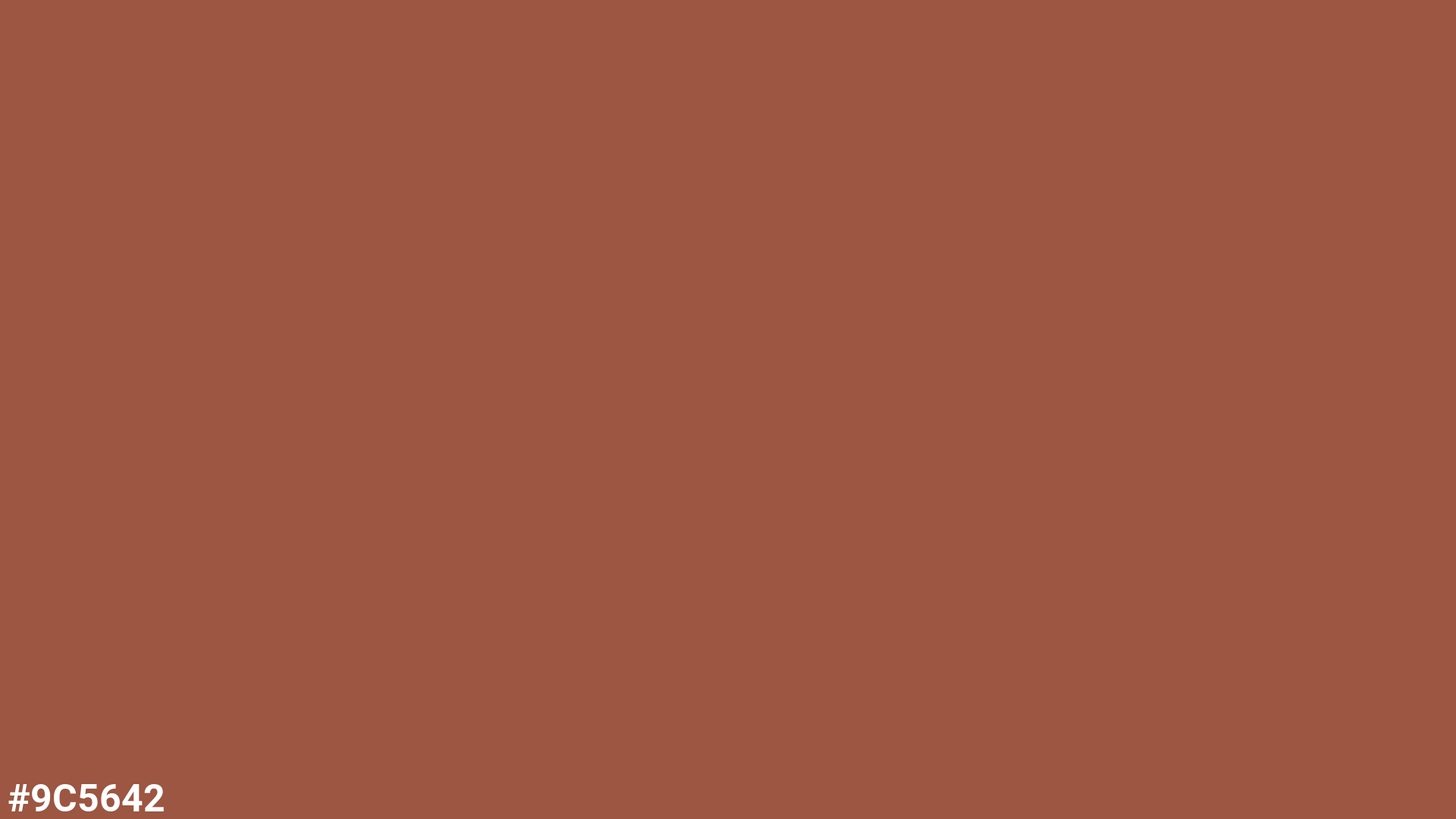 Pantone 18 1441 Tcx | Baked Clay | #9C5642 - Detailed Color Information ...
