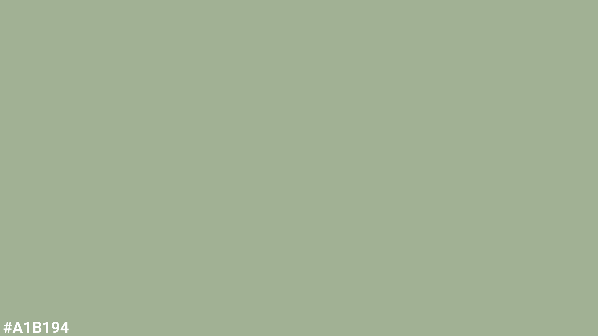 Pantone 15 6414 Tpg | Reseda | #A1B194 - Detailed Color Information and ...
