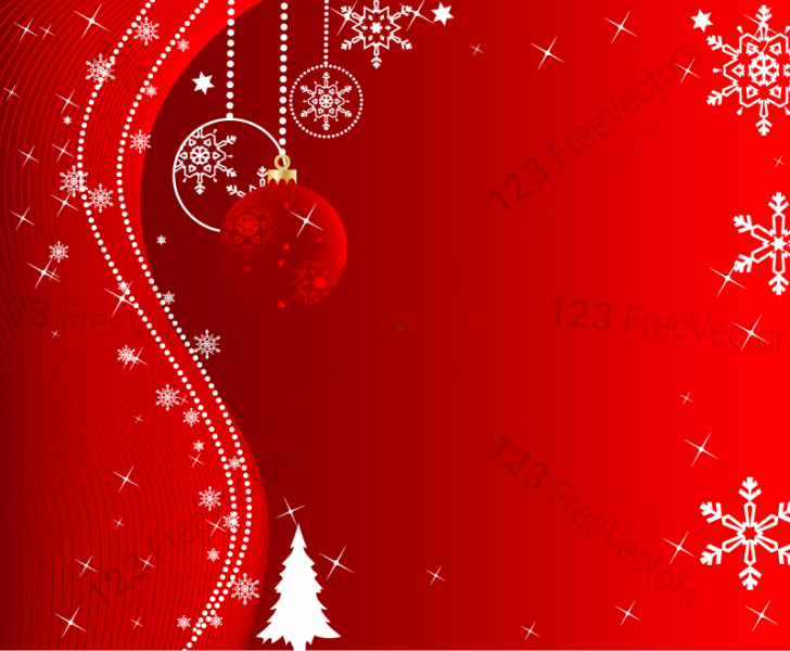 Festive Christmas Background Vector Designs