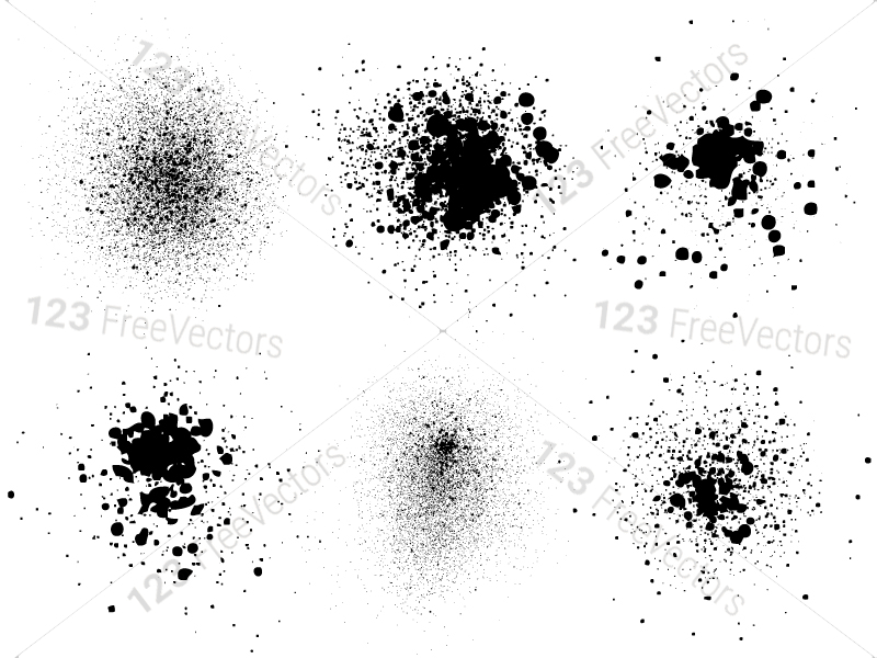 Speckled Textures and Blots