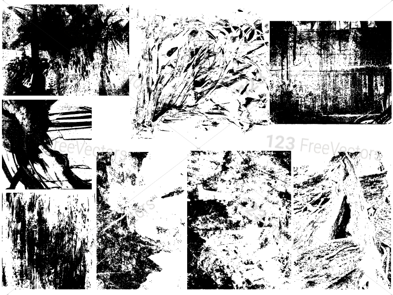 Grungy Textures, Grunge Elements